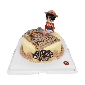 เค้กปั้น3มิติLuffy ธีม OnePiece • Cake n' Baker