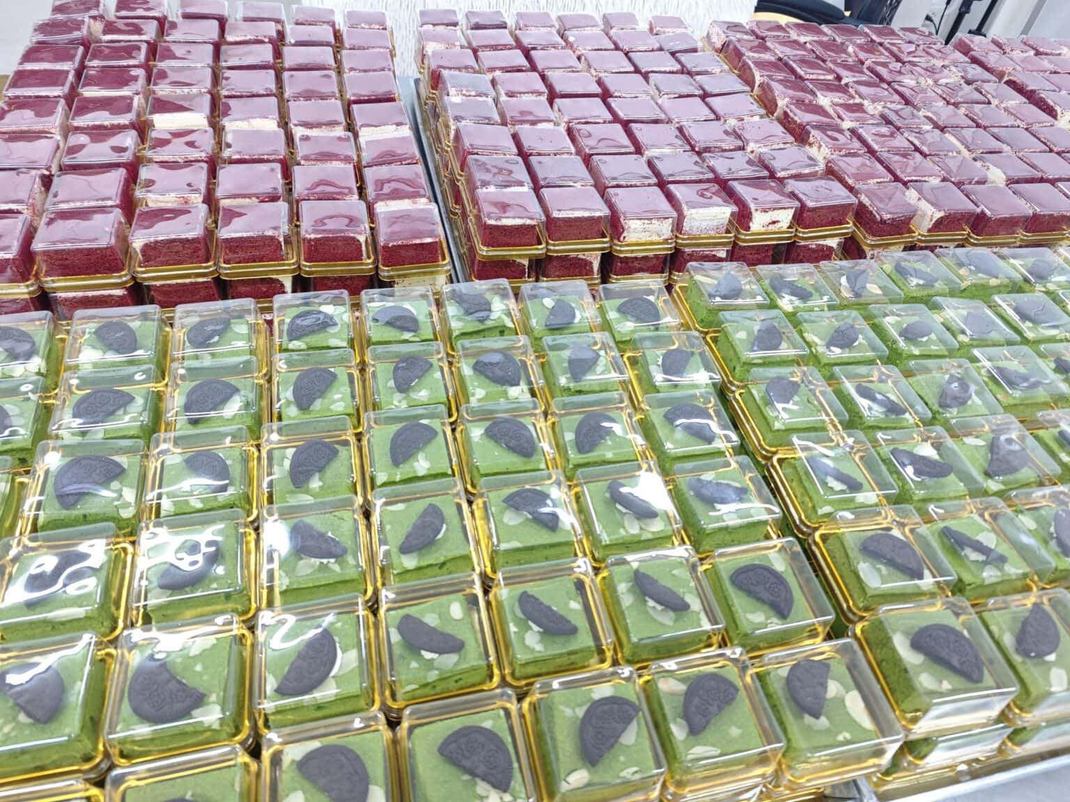 เค้กจัดเลี้ยง 12000ชิ้น ของว่างCoffeebreak • Cake n' Baker - โรงงานผลิต ...